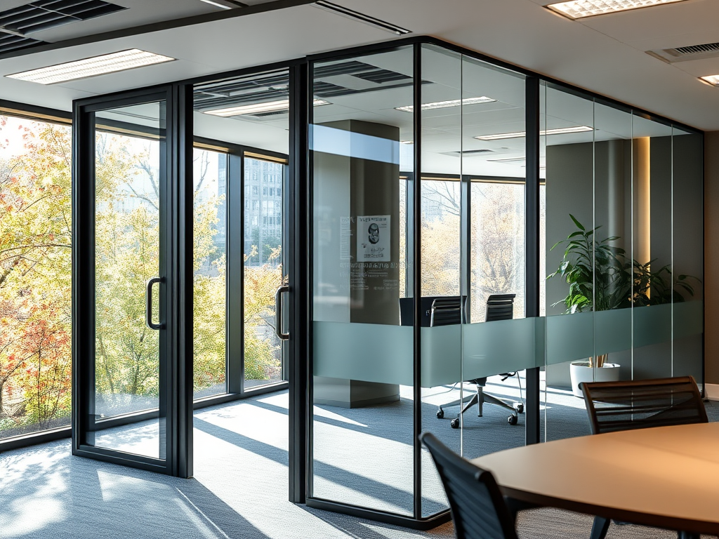 Amazing Office Glass Partition – 0559055783 Call Us Now